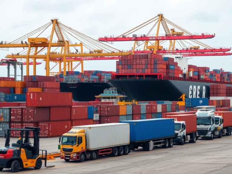 Soluciones Eficientes para Cargar y Descargar Contenedores en Logística ...