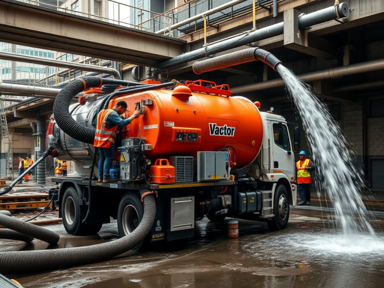 Aplicaciones y Ventajas del Camión Vactor en el Mantenimiento Industrial